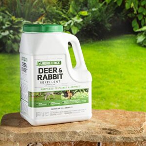 Liquid Fence Deer & Rabbit Repellent Granular, 5-Pound