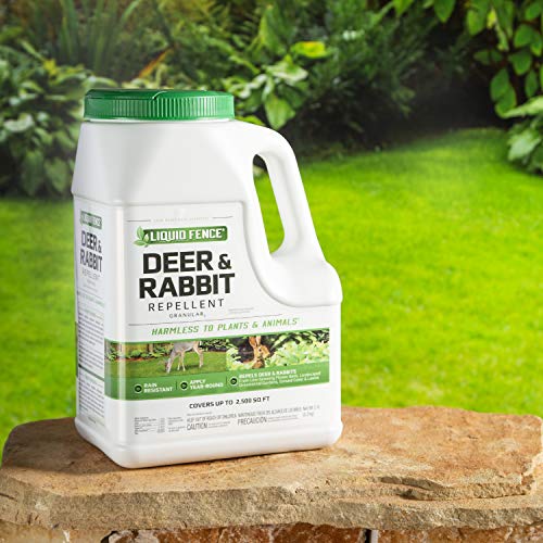 Liquid Fence Deer & Rabbit Repellent Granular, 5-Pound