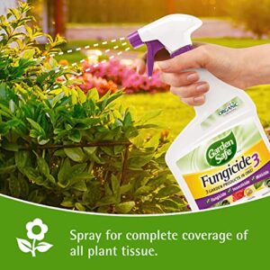 Garden Safe Brand Fungicide3, Ready-to-Use, 24-Ounce, 2 Pack