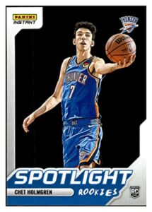 chet holmgren rc 2022-23 panini instant spotlight rookies /965#2 thunder nm+-mt+ nba basketball