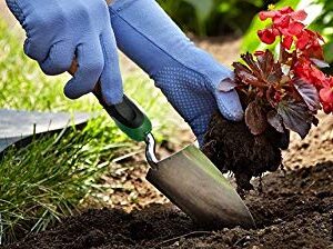 Edward Tools Bend-Proof Garden Trowel - Heavy Duty Polished Stainless Steel - Rust Resistant Oversized Garden Hand Shovel for Quicker Work - Digs Through Rocky/Heavy soils - Comfort Grip (1)