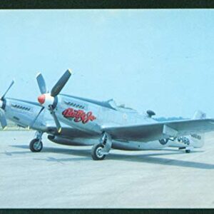 North American F-82 Twin Mustang Interceptor Aircraft North Korean War Propeller Airplane Postcard