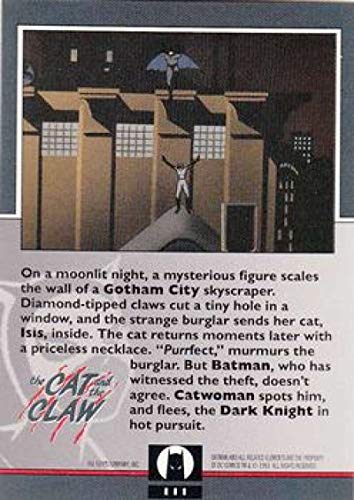 1993 Topps Batman The Animated Series NonSport Trading Card #111 Catwoman