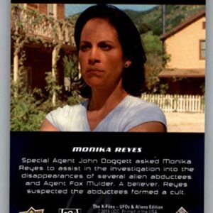 2019 Upper Deck X-Files UFOs and Aliens Characters #C-25 Monica Reyes Non Sport Entertainment Trading Card in Raw (NM or Better) Condition