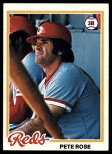 1978 topps #20 pete rose dp nm-mt cincinnati reds baseball