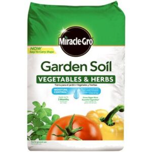 miracle-gro garden soil vegetables and herbs 1.5 cu ft