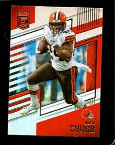 2022 donruss elite #18 nick chubb nmmt browns