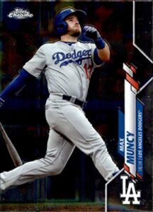 2020 topps chrome #13 max muncy los angeles dodgers mlb baseball card nm-mt