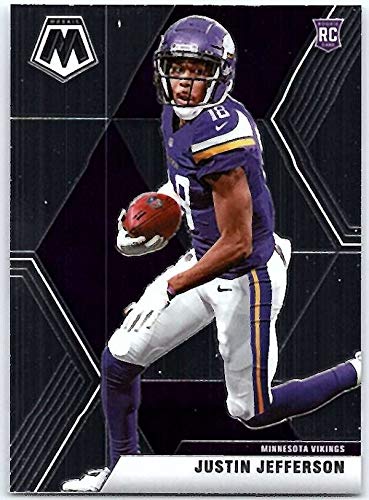 2020 Panini Mosaic #209 Justin Jefferson RC Rookie Minnesota Vikings NFL Football Trading Card