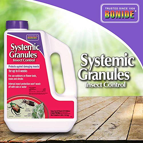 Bonide (BND95349) - Insect Control Systemic Granules, 0.22% Imidacloprid Insecticide (4 lb.) & 941 Pt Spray Systemic Insect Control Concentrate, 16 oz