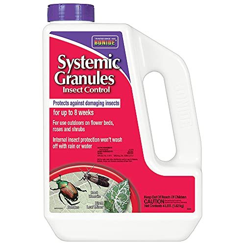 Bonide (BND95349) - Insect Control Systemic Granules, 0.22% Imidacloprid Insecticide (4 lb.) & 941 Pt Spray Systemic Insect Control Concentrate, 16 oz