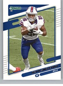 2021 donruss #227 devin singletary buffalo bills nfl football card nm-mt