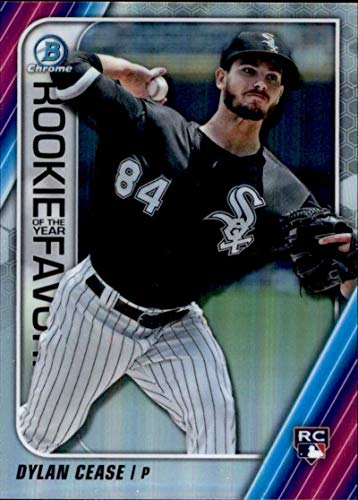 2020 Bowman Chrome Rookie of the Year Favorites Refractors #ROYF-DC Dylan Cease Chicago White Sox Baseball Card