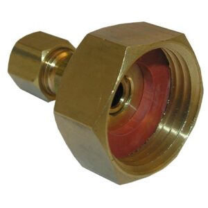 lasco 17-8381 3/4-inch female garden hose by 1/4-inch compression brass adapter