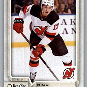 2018-19 OPC O-Pee-Chee Hockey #24 Nico Hischier New Jersey Devils Official 18/19 NHL Trading Card