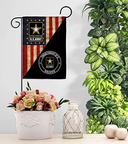 US Army Proud Parent of A Soldier Flag Armed Forces Wall Tapestry Lawn Decoration MILITARY Home Decor House Garden Yard Banner United State American Veteran Gifts Made in USA