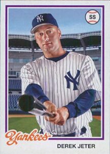 2022 topps archives #126 derek jeter 1978 topps nm-mt new york yankees baseball