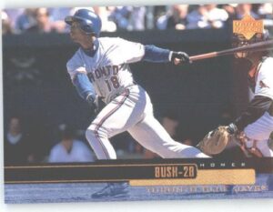 2000 upper deck baseball card #258 homer bush