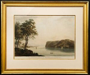 view of st anthonyÆs nose, on the north river, province of new york, 1795