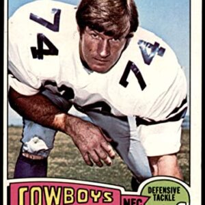 1975 Topps Regular Football card175 Bob Lilly of the Dallas Cowboys Grade Excellent