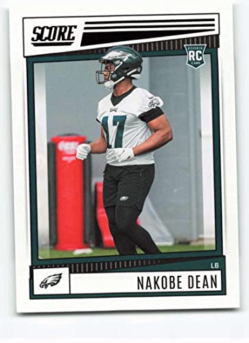 2022 Score #351 Nakobe Dean NM-MT RC Rookie Philadelphia Eagles Football NFL