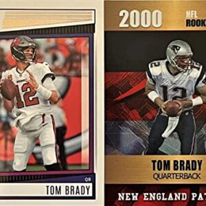 NEW 2022 Panini Score Authentic TOM BRADY Football Card - Tampa Bay Buccaneers (Plus Novelty Brady Card in Picture)