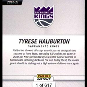 Basketball NBA 2020-21 Panini Instant NBA TIP OFF #9 Tyrese Haliburton