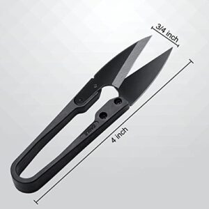 Sago Brothers Bonsai Pruning Scissors 5 PCS, Small Pruner Shears, Bud Leaves Trimmer, Garden Shears for Plants, Gardening Clippers for Flower, Stainless Steel Bud and Bonsai Trimming Pruners Trimmers