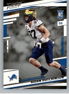 2022 panini prestige #312 aidan hutchinson rc rookie detroit lions nfl football trading card