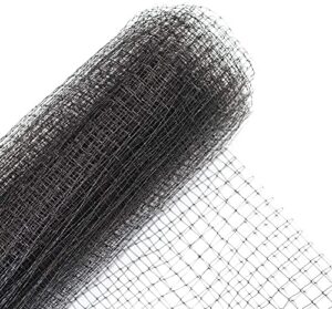 poyee garden netting – 7 x 65 ft heavy duty garden net for vegetables and fruit trees