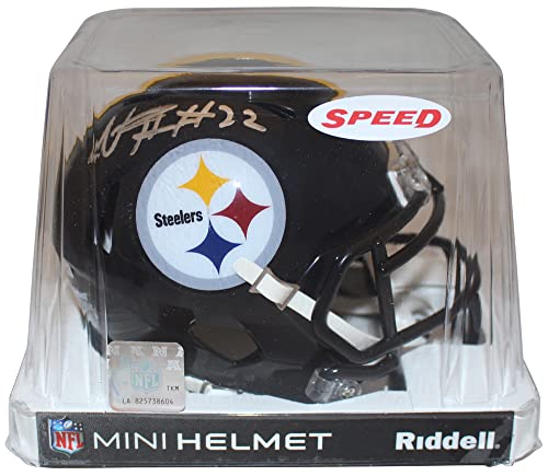 Najee Harris Autographed Pittsburgh Steelers Speed Mini Helmet FAN