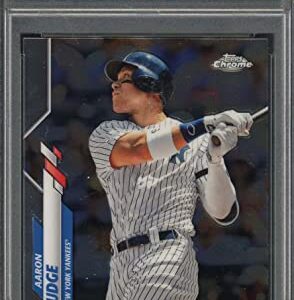 Aaron Judge 2020 Topps Chrome Baseball Card #50 Graded PSA 10