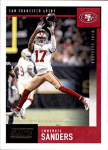 2020 score #309 emmanuel sanders san francisco 49ers nfl football card nm-mt