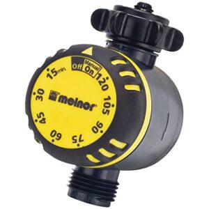 melnor mechanical daily water timer for outdoor garden hose, mechanical timer