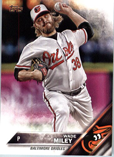 2016 Topps Update #US77 Wade Miley Baltimore Orioles Baseball Card