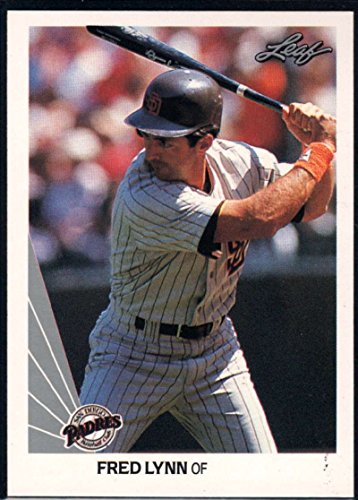 1990 Leaf #188 Fred Lynn NM-MT San Diego Padres Baseball