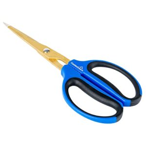 plant scissors 60mm gardening shears (titanium plated coating bonsai scissors) practical and light pruning shear,plant shears pruning indoor & outdoor