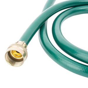 LDR Industries 504 1300 Garden Dehumidifier Drain Hose, 5ft, Green Rubber Finish, 5', 5 Feet