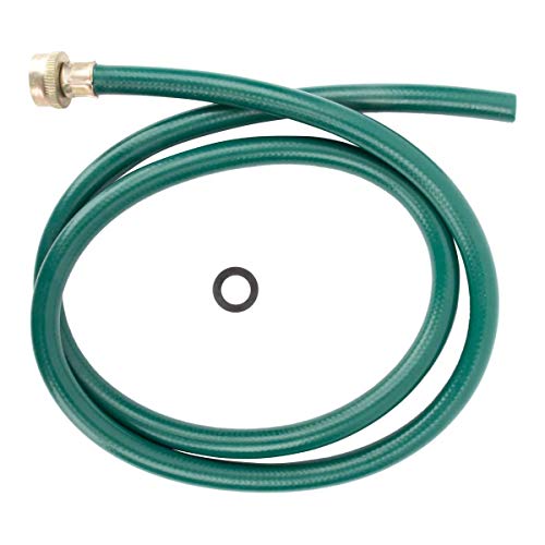 LDR Industries 504 1300 Garden Dehumidifier Drain Hose, 5ft, Green Rubber Finish, 5', 5 Feet