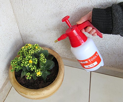 TABOR TOOLS 0.3 Gal Pump Pressure Sprayer, One-Hand Garden Sprayer & Mister. N-10. (0.3 Gallon)