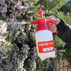 TABOR TOOLS 0.3 Gal Pump Pressure Sprayer, One-Hand Garden Sprayer & Mister. N-10. (0.3 Gallon)