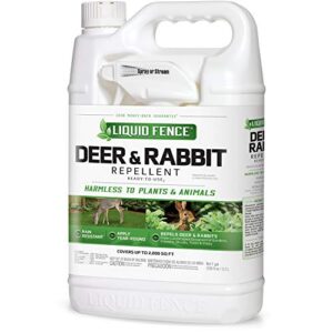 liquid fence animal repellent, 128 oz, multicolor