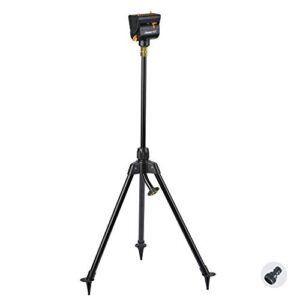 melnor 65115-amz minimax turbo oscillating sprinkler on tripod with quickconnect product adapter amazon bundle