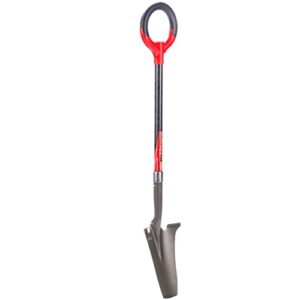 radius garden 25011 pro-lite ergonomic carbon steel transplanter, red