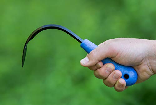 CobraHead® Mini Weeder & Cultivator Garden Hand Tool - Forged Steel Blade - Recycled Plastic Handle - Ergonomically Designed for Digging, Edging & Planting - Perfect for Small Gardening Jobs