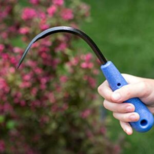 CobraHead® Mini Weeder & Cultivator Garden Hand Tool - Forged Steel Blade - Recycled Plastic Handle - Ergonomically Designed for Digging, Edging & Planting - Perfect for Small Gardening Jobs