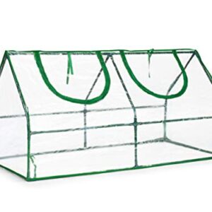 Topline Outdoor Mini Garden Greenhouse with Zipper Openings - 47 Inch