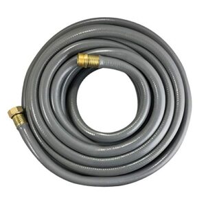 flexon cg5860 contractor grade garden hose, 60ft, gray