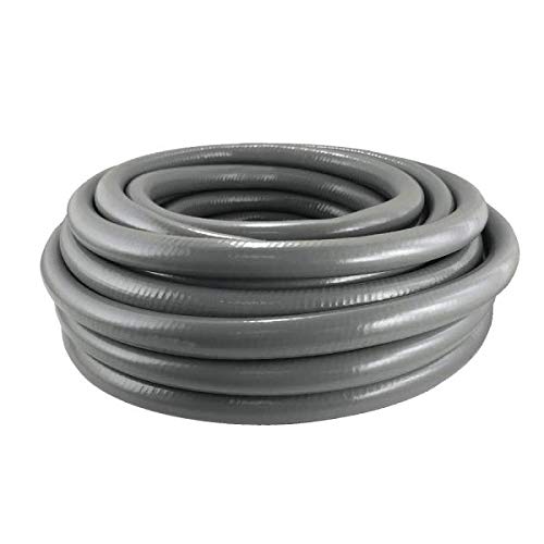 Flexon CG5860 Contractor Grade Garden Hose, 60ft, Gray