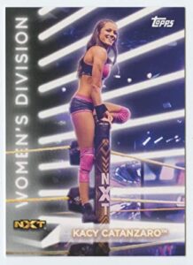 2021 topps wwe women’s division roster #r-37 kacy catanzaro official world wrestling entertainment trading card in raw (nm or better) condition